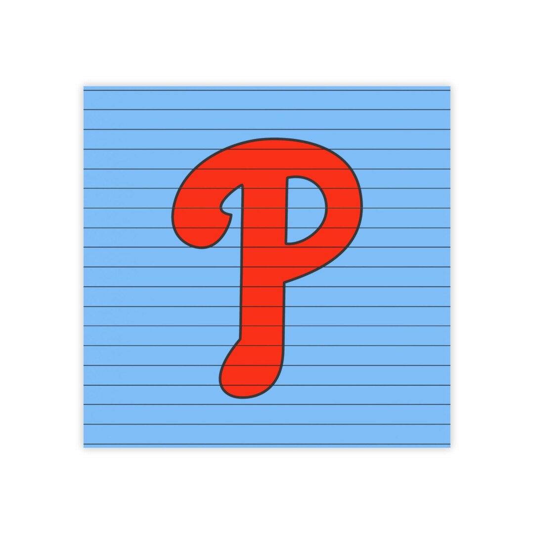 Baseball Post It, Sports Post It, Phillies Post It, Office Supplies ...