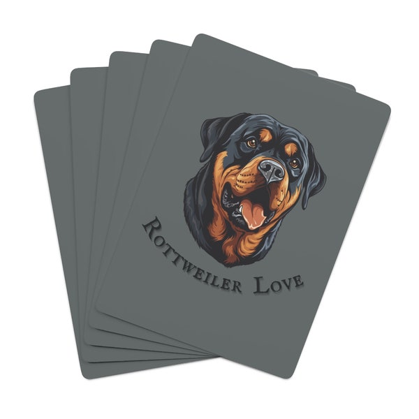 Custom Rottweiler Cards - Etsy