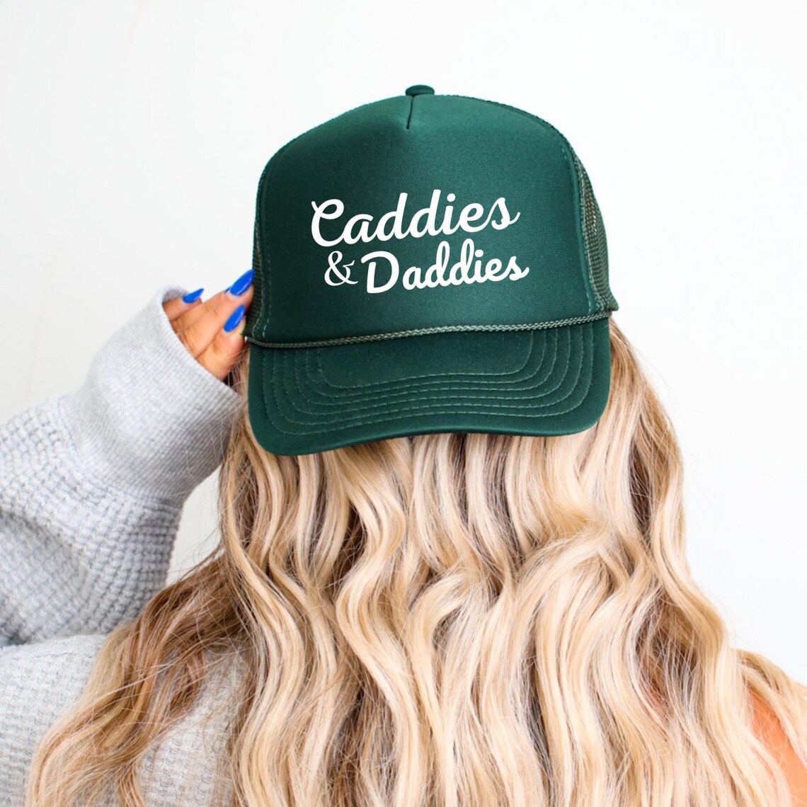 Caddies & Daddies Trucker Hat - Etsy