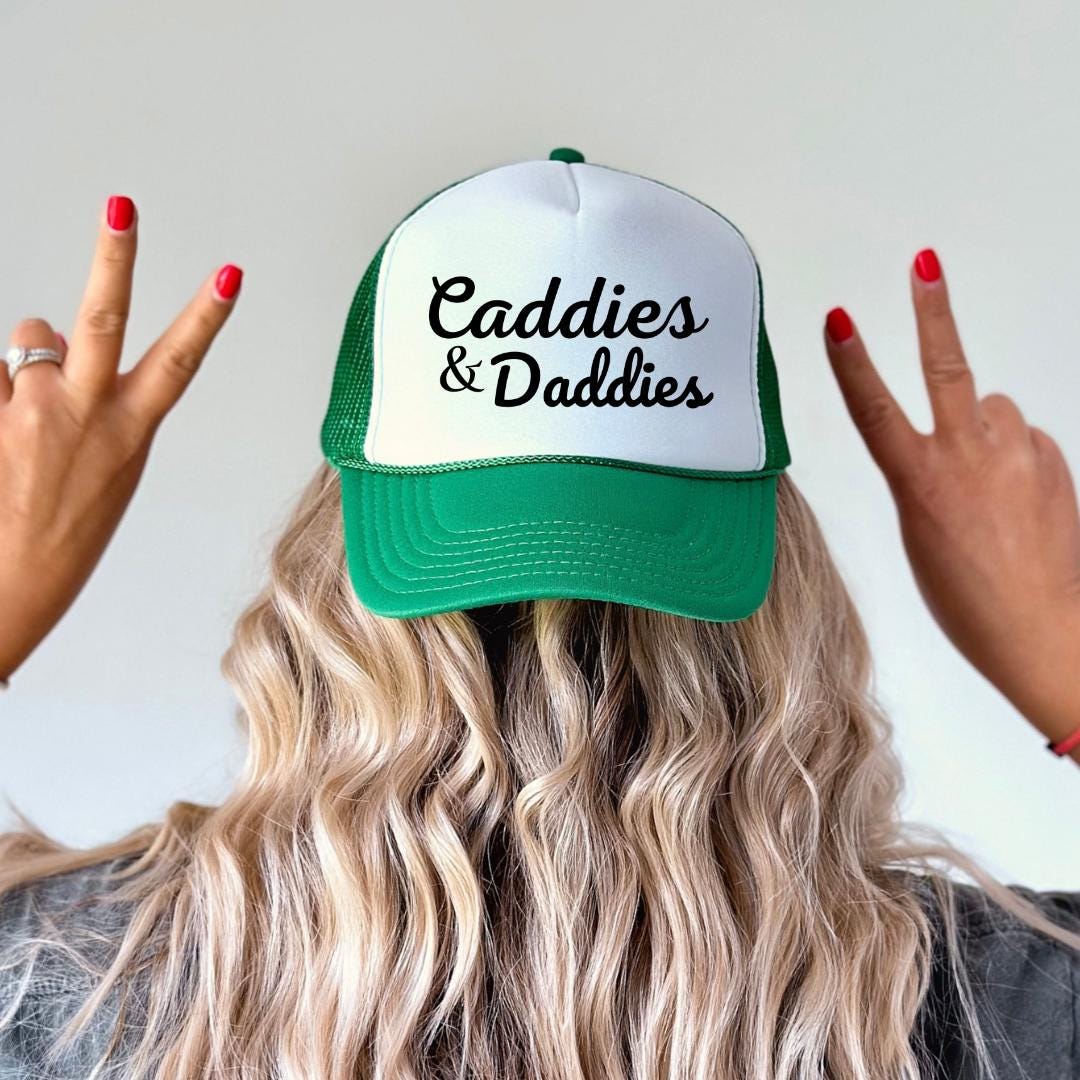 Caddies & Daddies Trucker Hat - Etsy