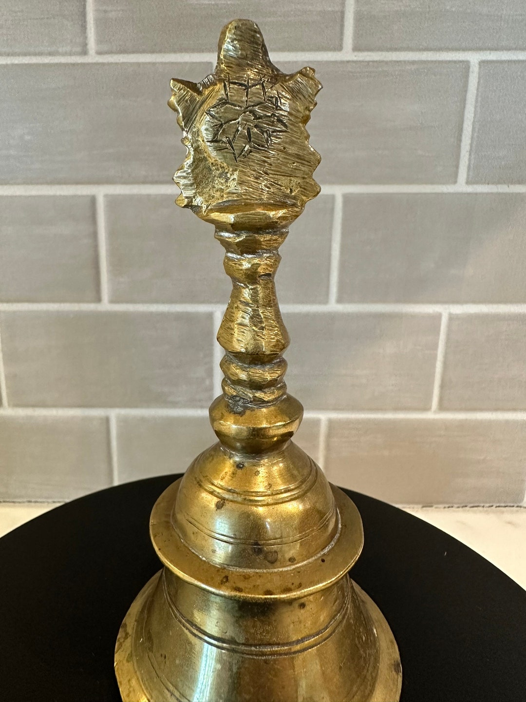 Vintage Brass Bell - Etsy