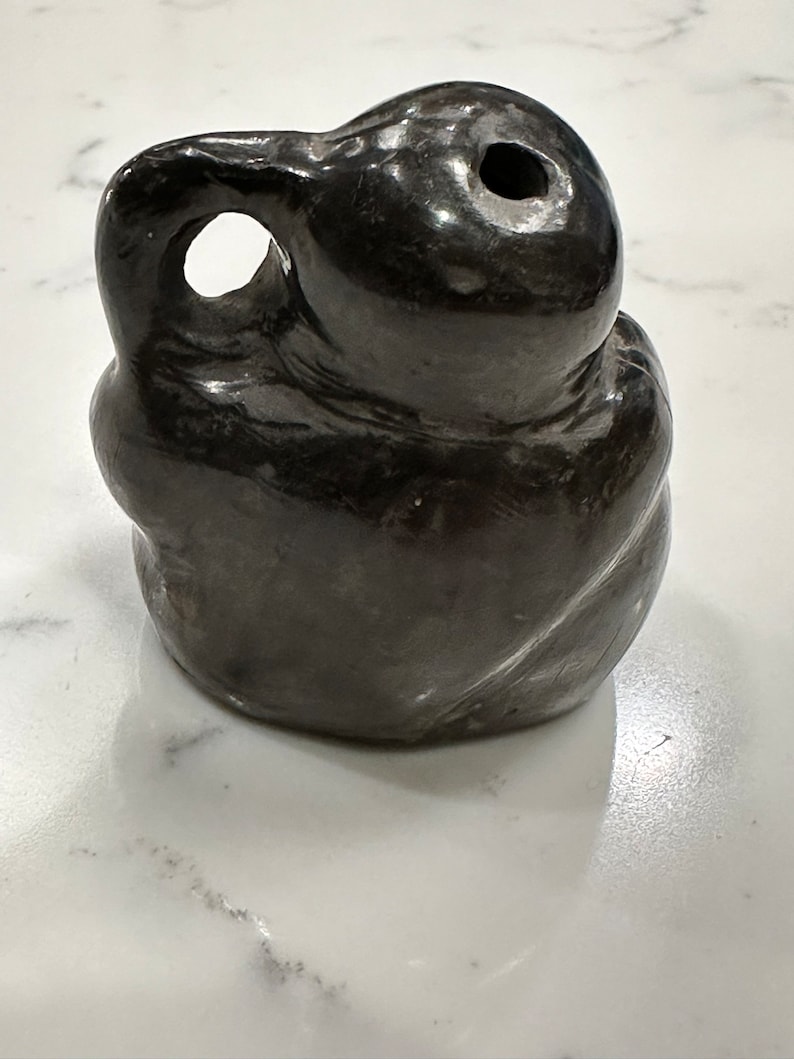 Vintage Handcrafted Inuit Pottery Figurine - Etsy