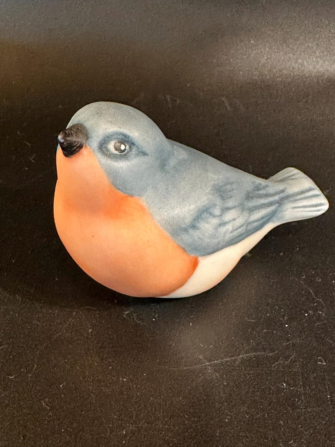Vintage Small Porcelain Bluebird Figurine - Etsy