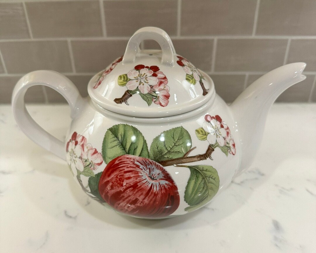 Beautiful Portmeirion Made in England Pomona Teapot the Hoary Morning ...