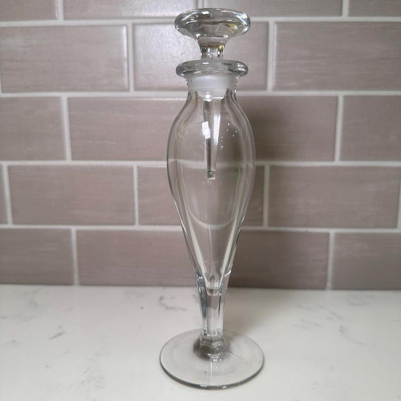Vintage Heisey Bottle - Etsy
