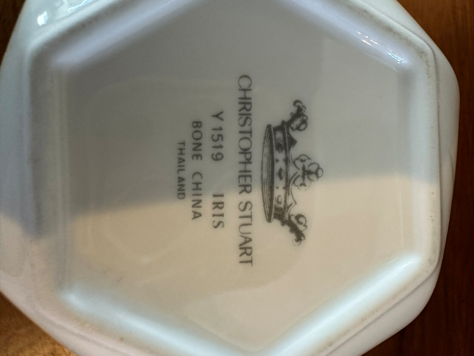 Christopher Stuart Bone China Vase iris Y1519 - Etsy