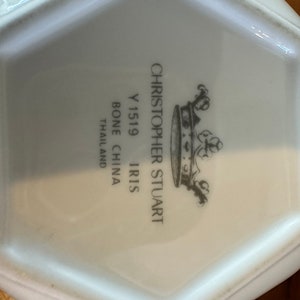 Christopher Stuart Bone China Vase "iris" #Y1519 - Etsy