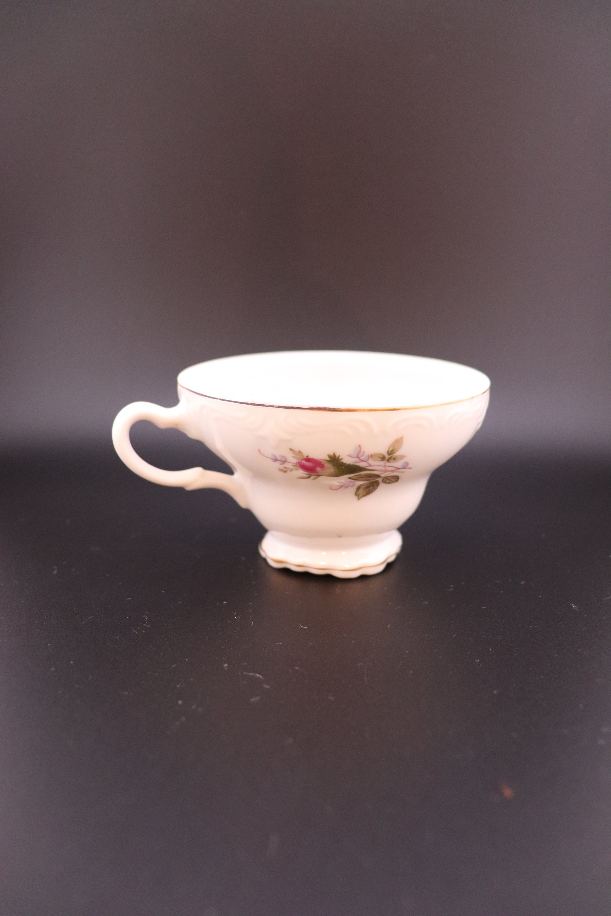 Vintage Japanese Moss Rose Tea Cup - Etsy
