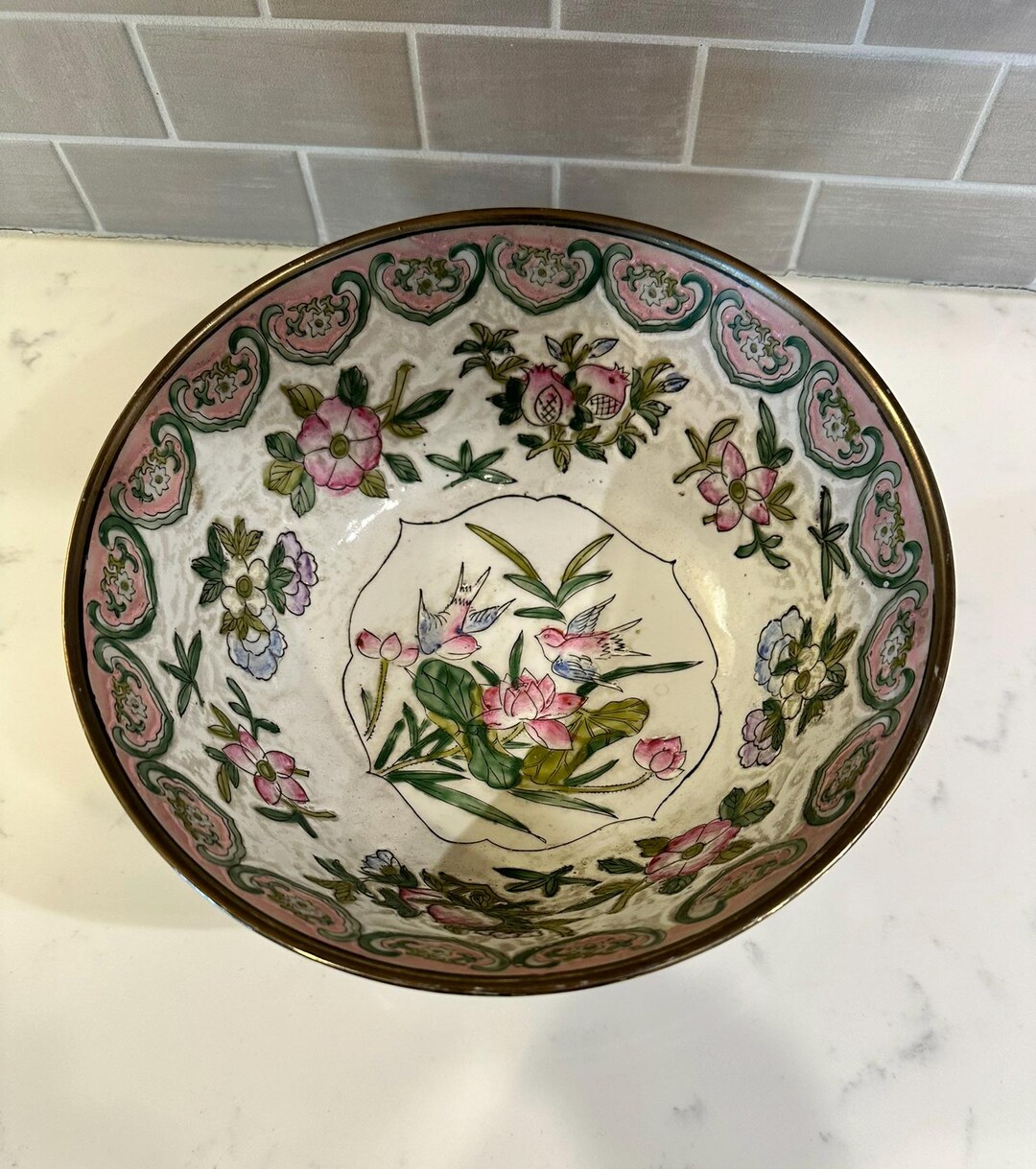 Vintage/antique Reproduction Chinese Tongzhi Qing Dynasty Porcelain ...