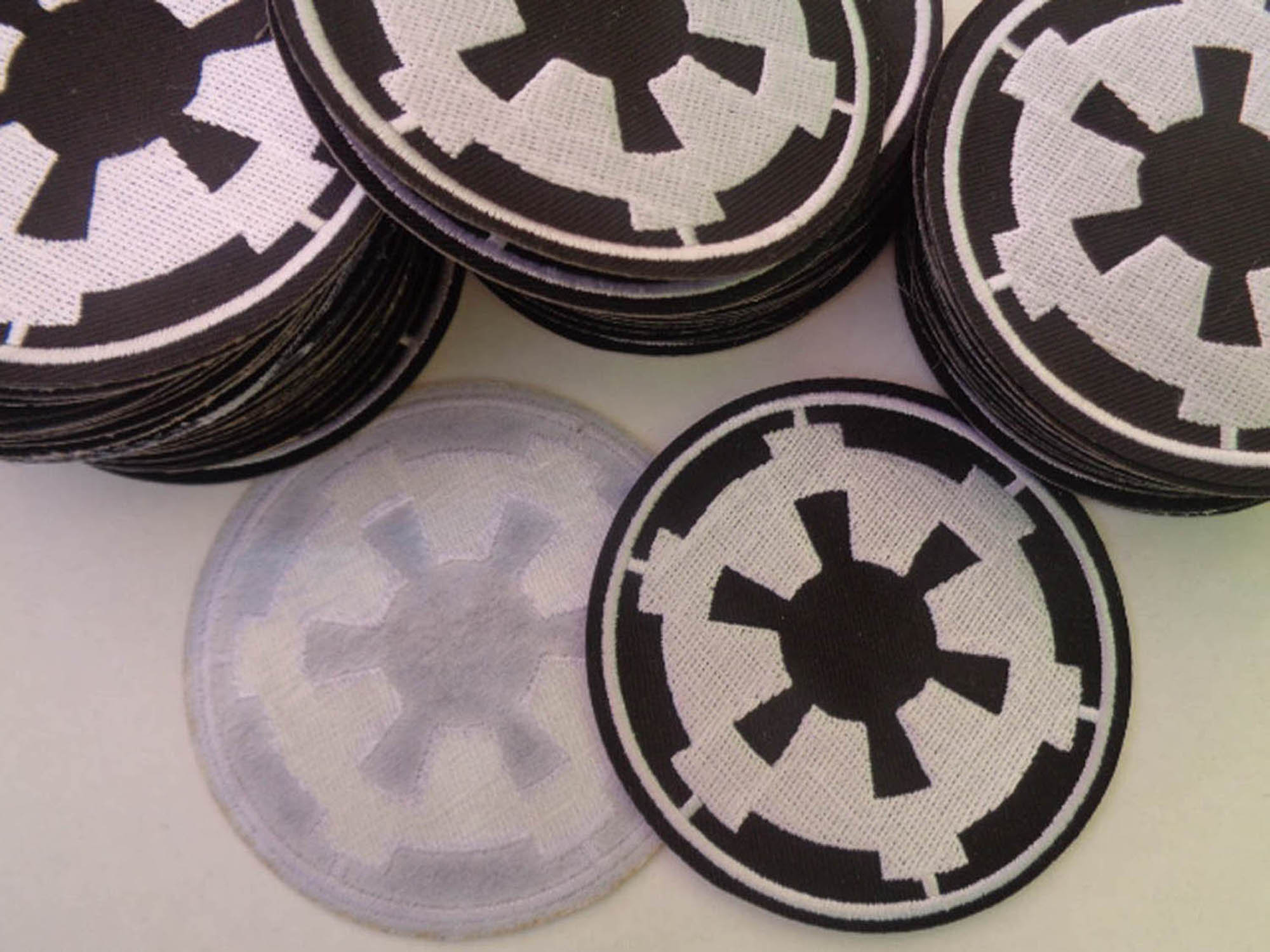 Imperial Cog Patch for Tie Pilot, Scanning Crew Aso - Diameter 3 Inch ...