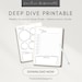 Scripture Verse Study & Memorize Printable | Deep Dive Scripture Verse ...