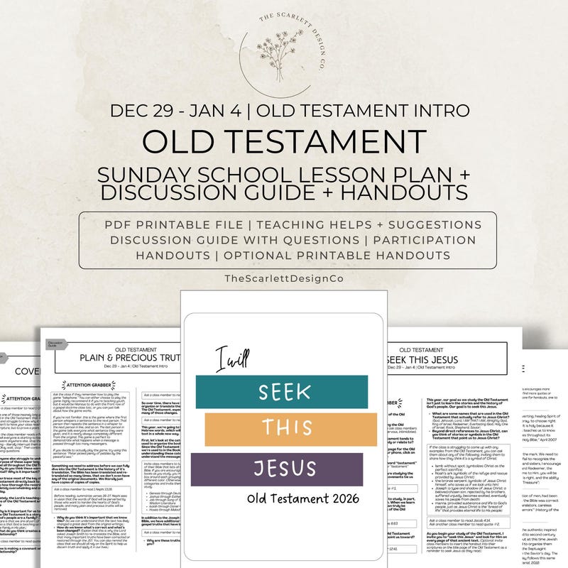 2026 Lds Study Guide - Etsy