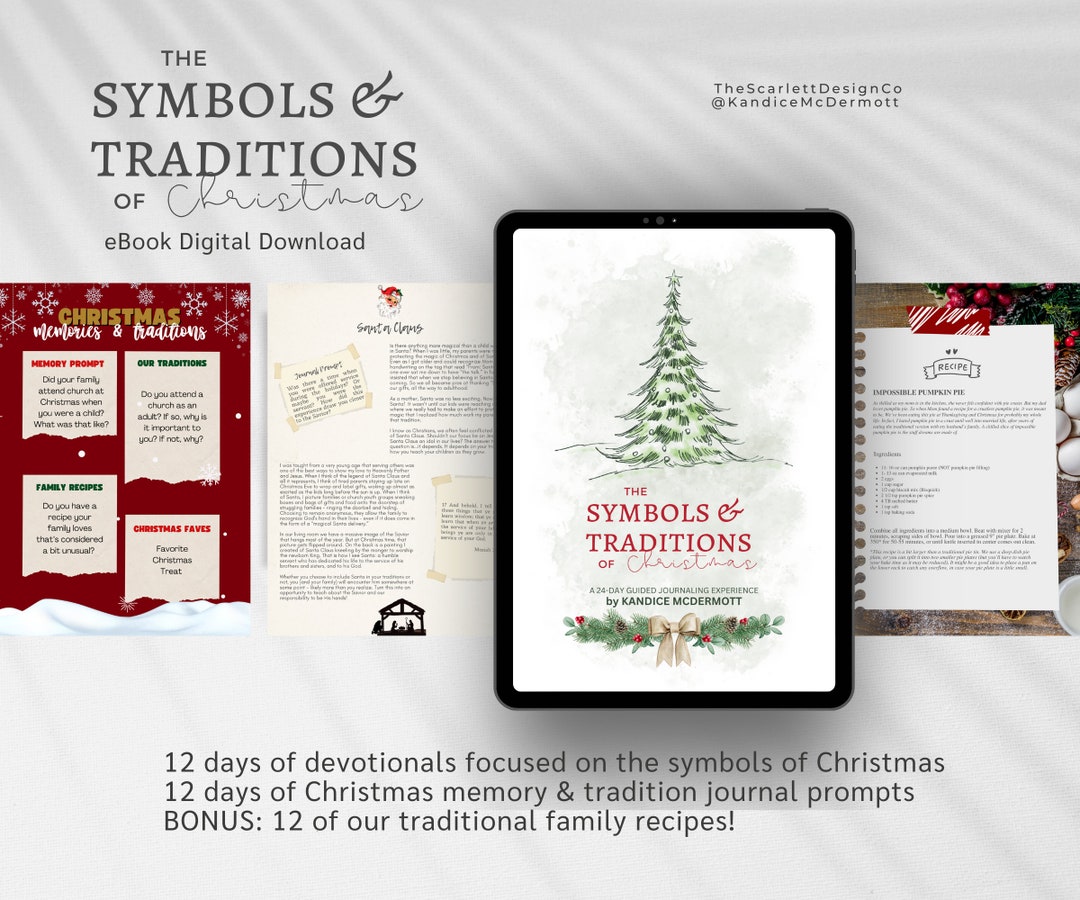 The Symbols & Traditions of Christmas Christmas Devotional - Etsy