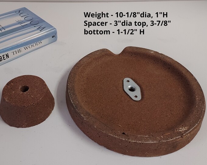 Salvage Composite Floor Lamp Weight and Spacer - Etsy