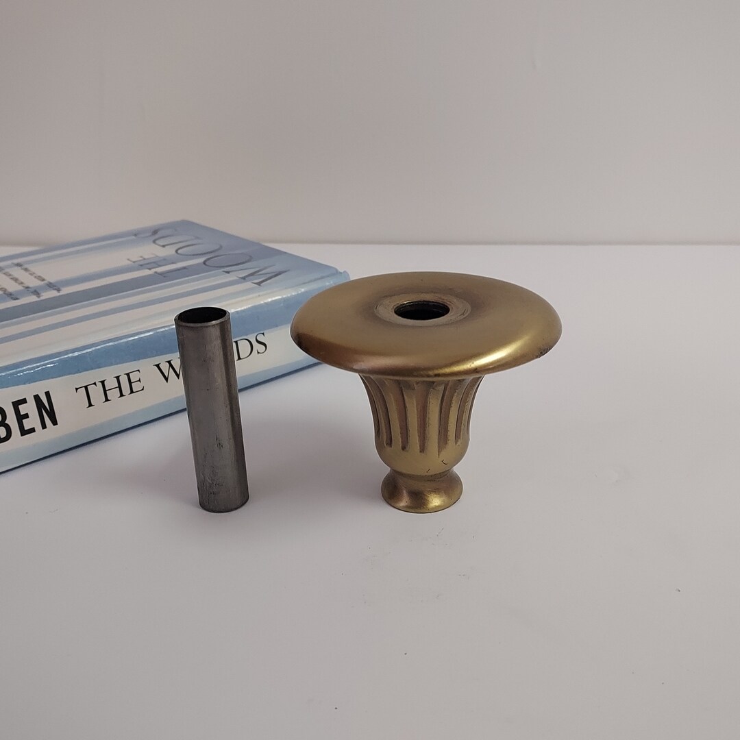 Vintage Cast Zinc Break Column - Antique Brass Finish (with Spacer) - Etsy