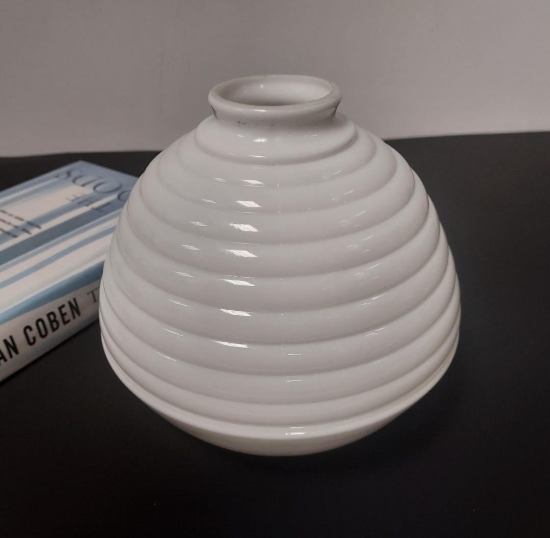 Vintage White Beehive Shade - Etsy