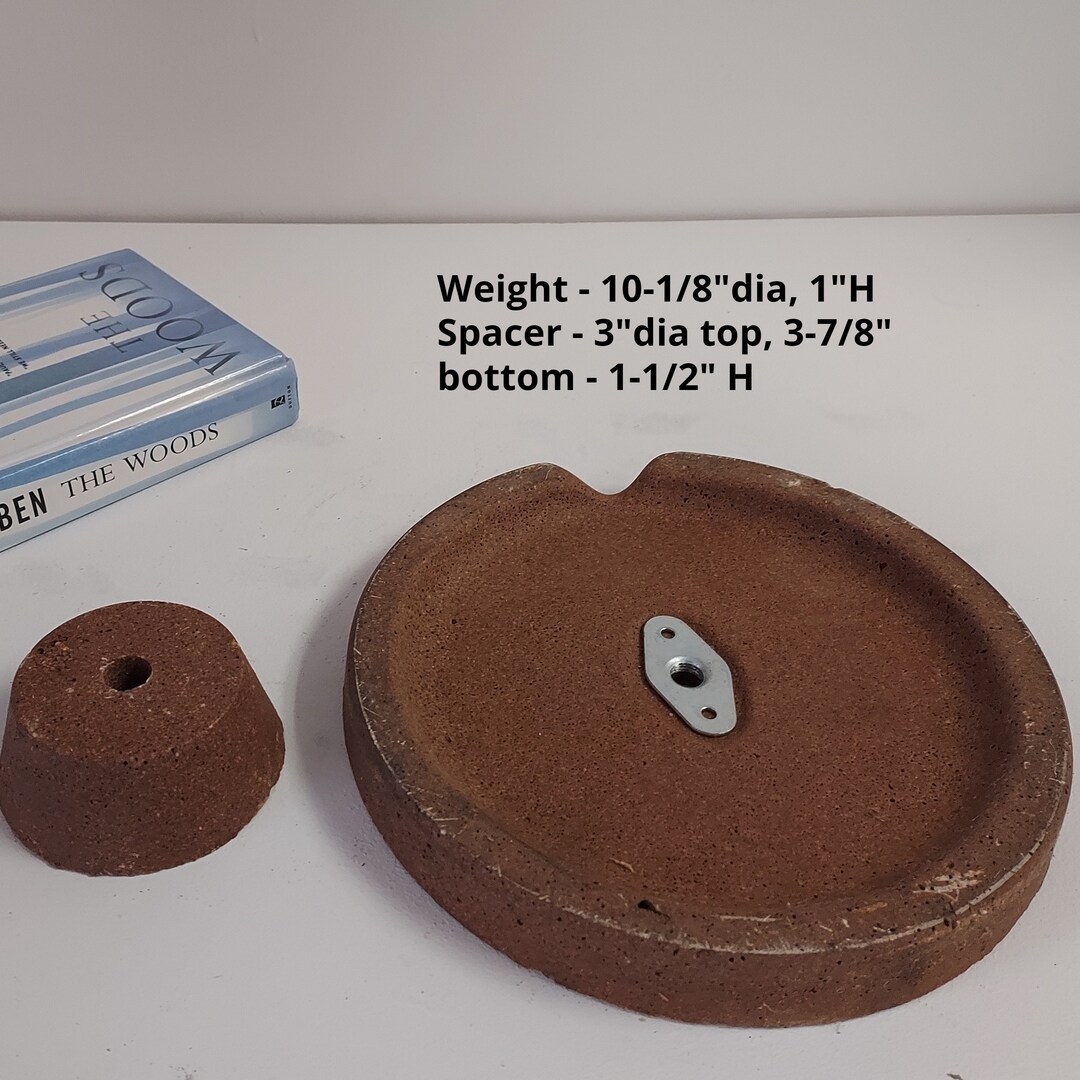 Salvage Composite Floor Lamp Weight and Spacer - Etsy