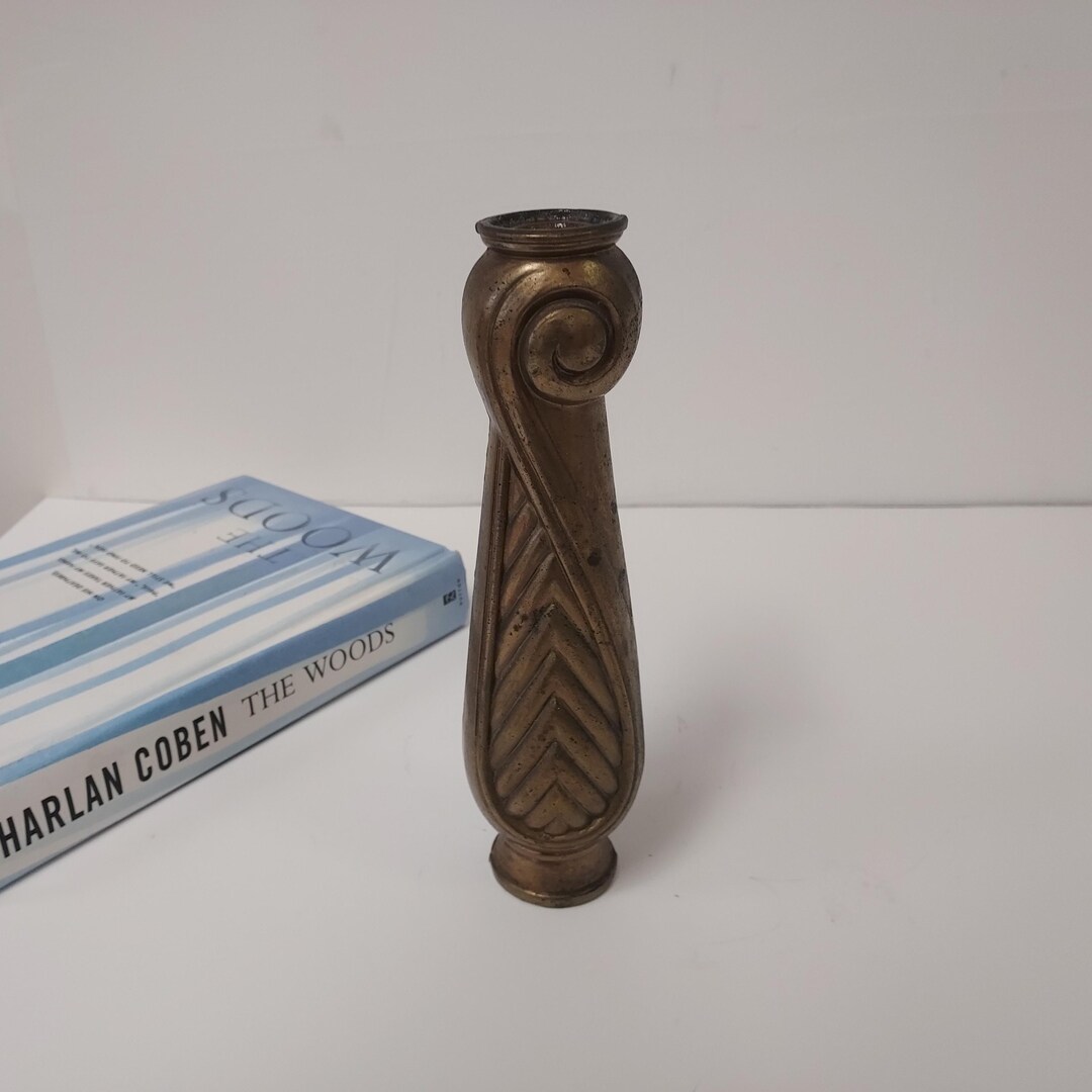 Vintage Cast Zinc Break Column - Antique Brass Finish - Etsy