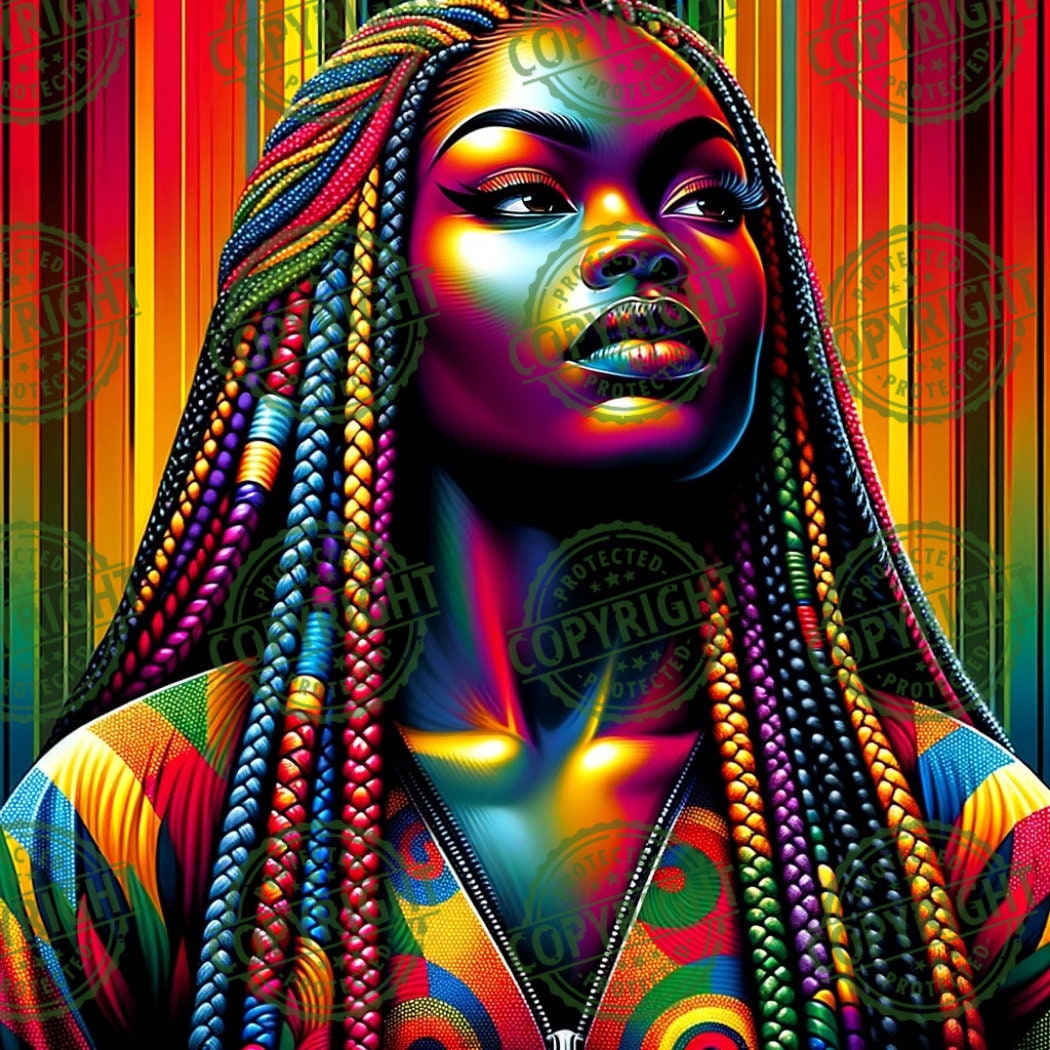 Black Woman Empowerment Digital Download - Etsy