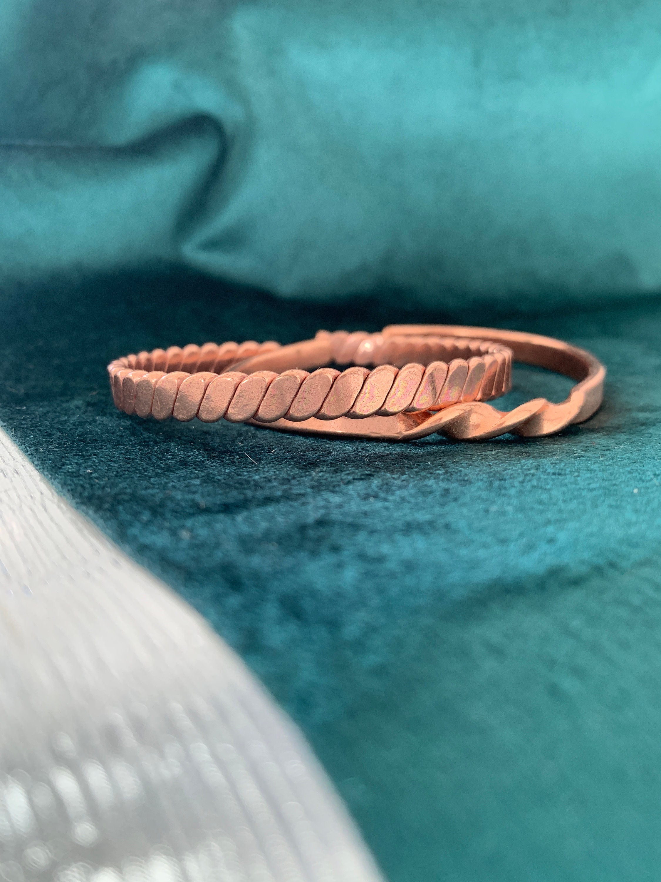 Handmade Copper Bangles Bracelet for Women and Men - Copper Jewelry ...