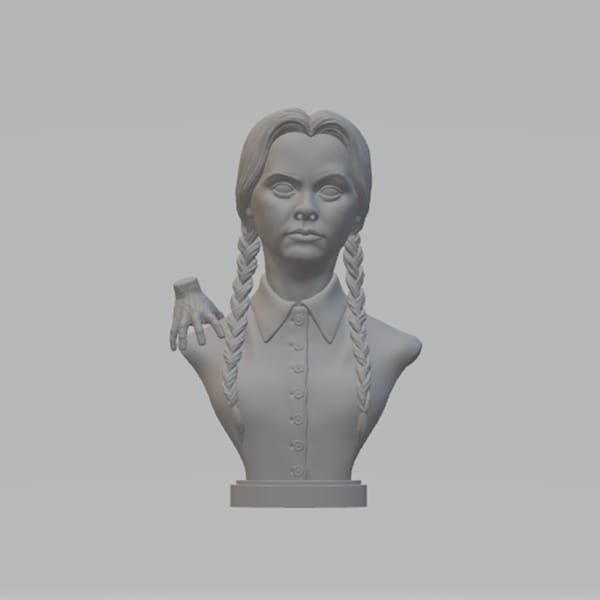 Wednesday Addams Stl - Etsy