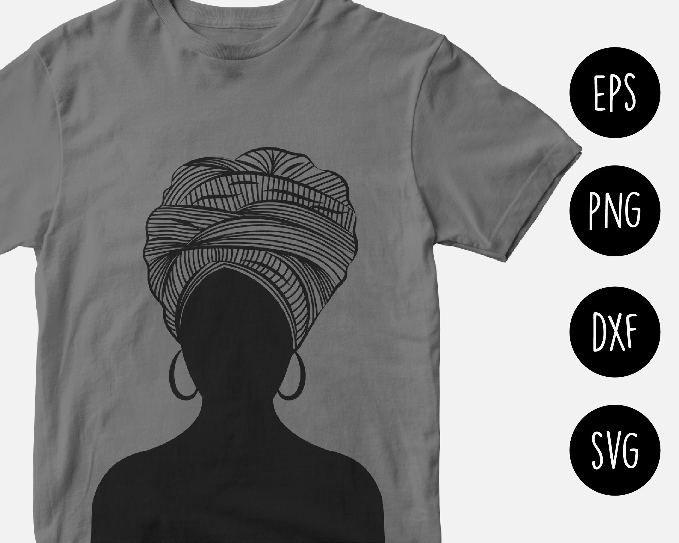 Afro Woman Svg Bundle Afro Queen Svg Afro Lady Svg Afro Girl Svg