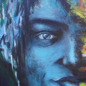 Self-awareness - Original Abstract Realism Painting 16X20 IN - Etsy