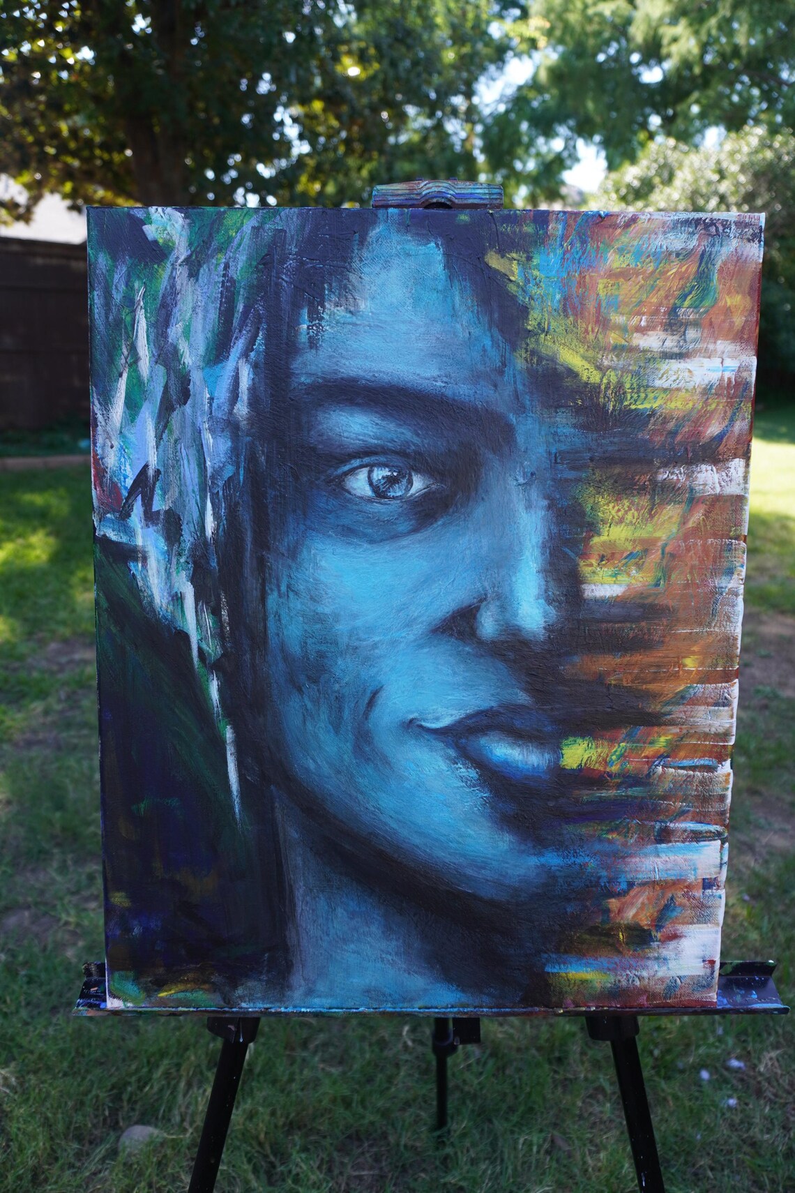 Self-awareness - Original Abstract Realism Painting 16X20 IN - Etsy