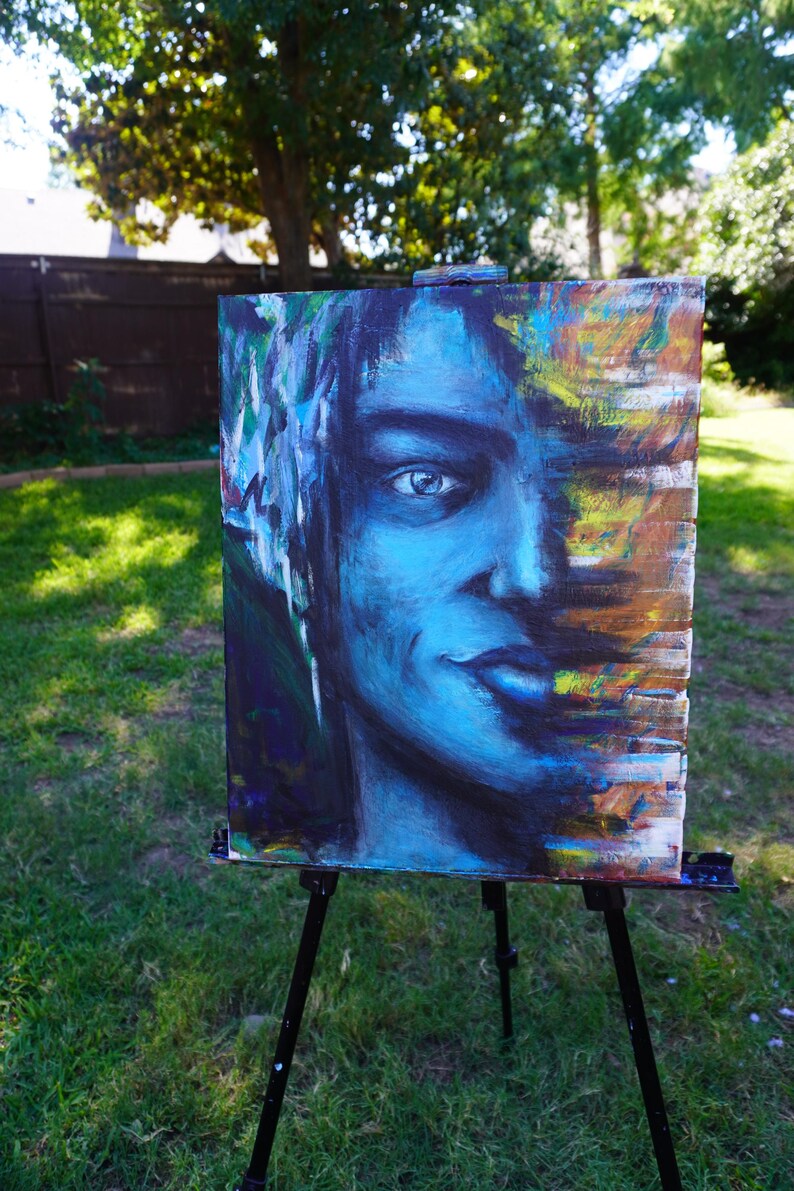 Self-awareness - Original Abstract Realism Painting 16X20 IN - Etsy