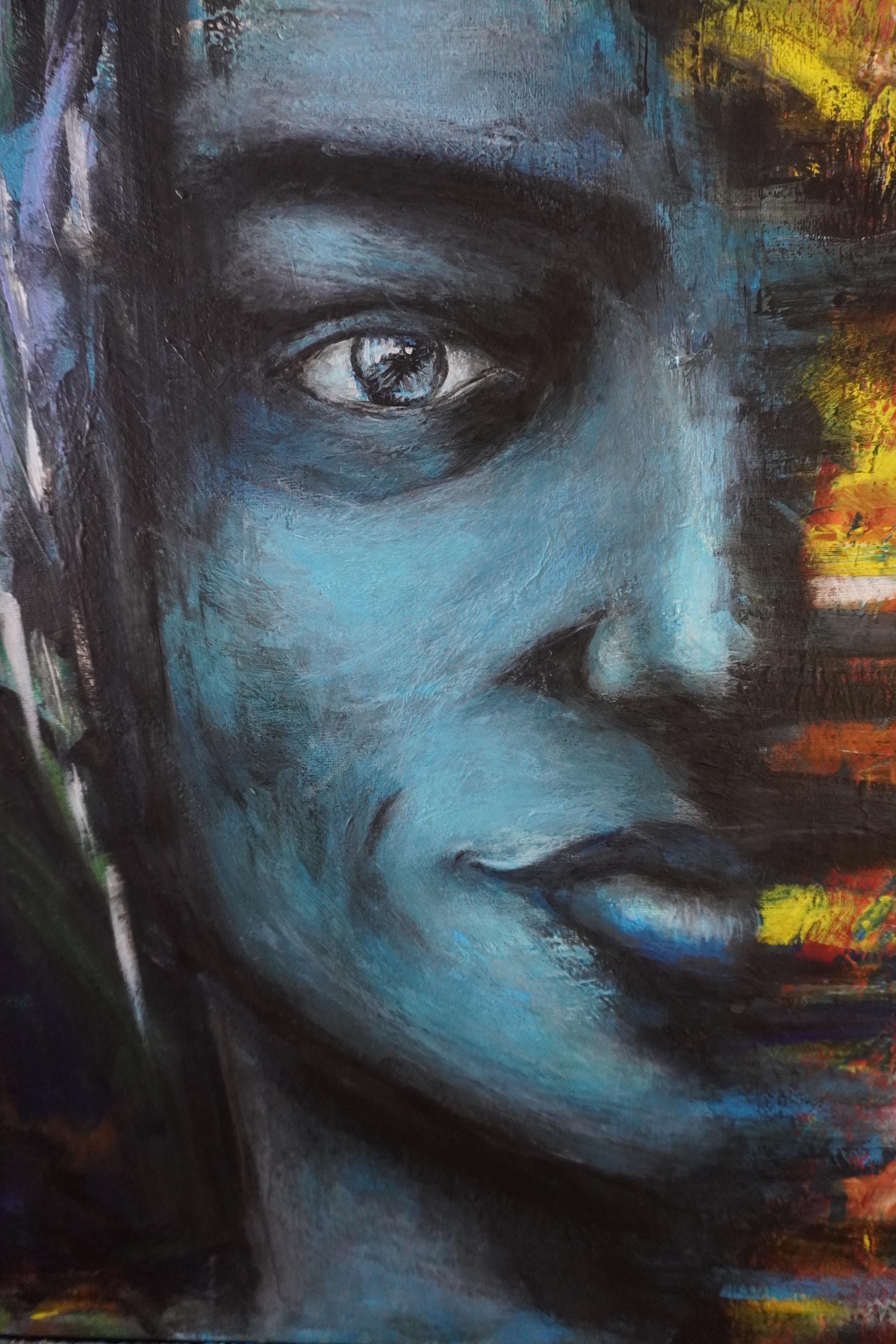 Self-awareness - Original Abstract Realism Painting 16X20 IN - Etsy