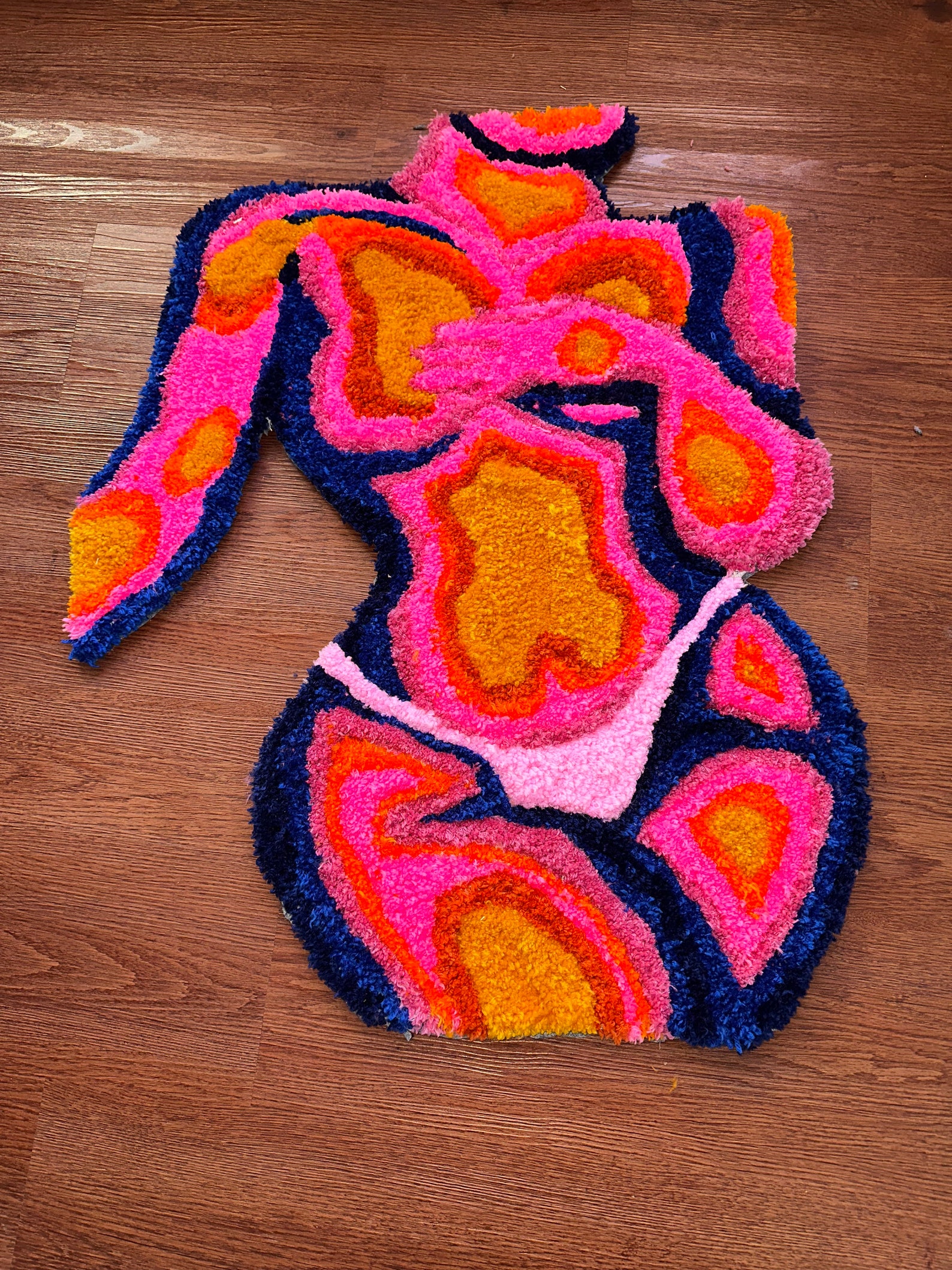 Pink Thermal Body Rug - Etsy
