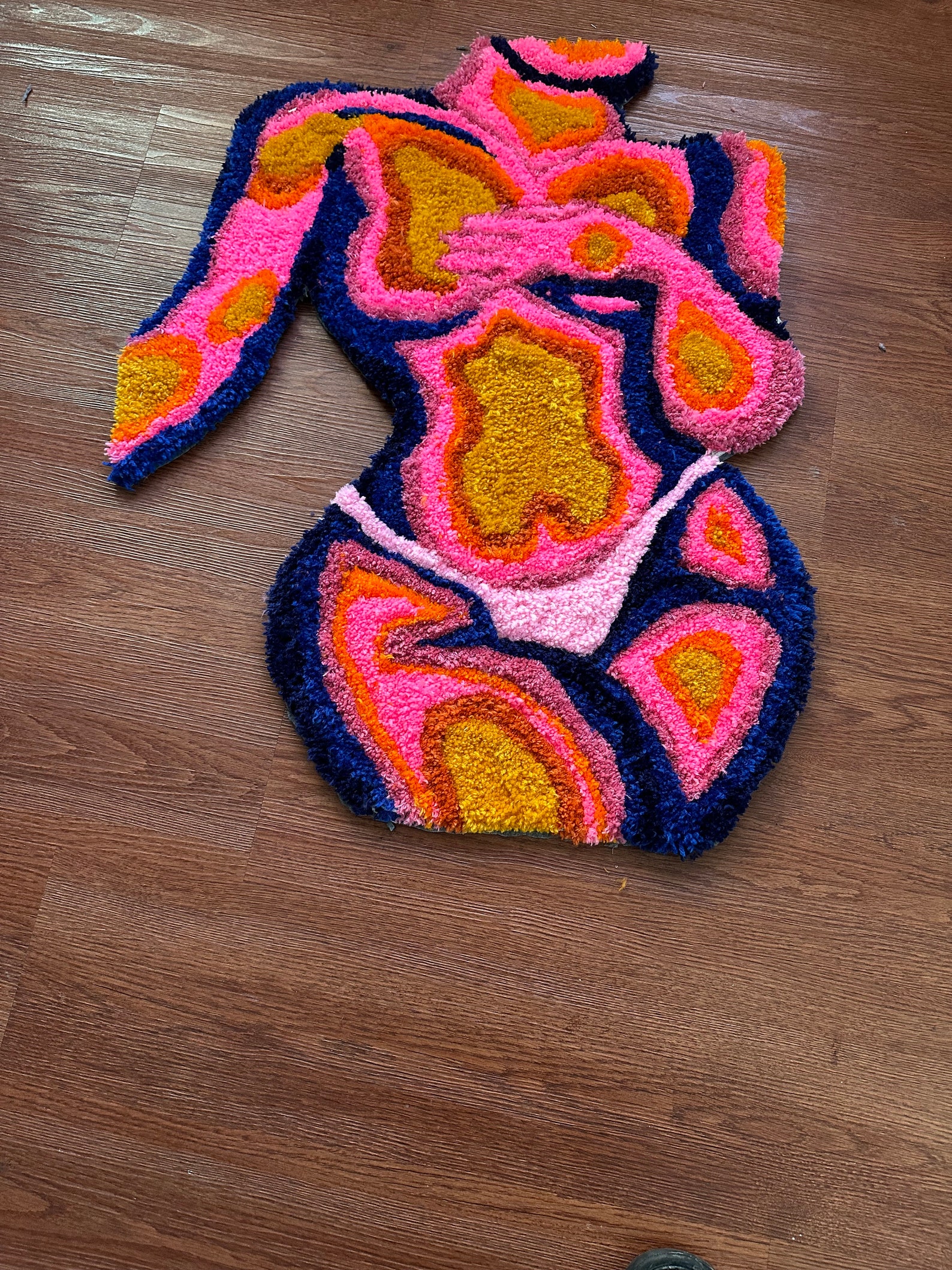 Pink Thermal Body Rug - Etsy