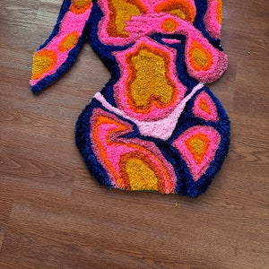 Pink Thermal Body Rug - Etsy