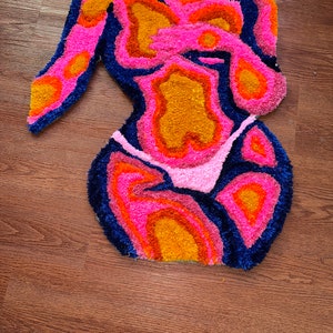 Pink Thermal Body Rug - Etsy