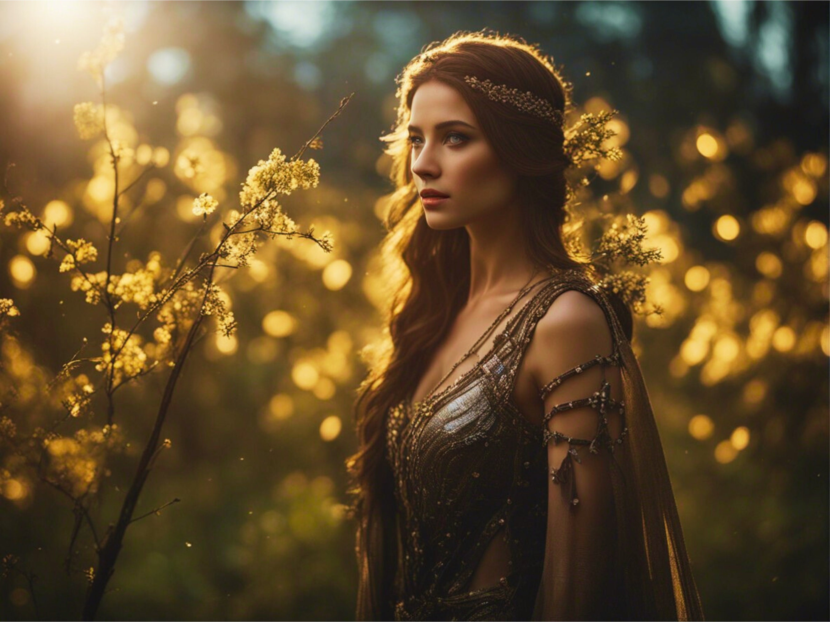 Digital Fantasy Artwork of a Lady - Etsy