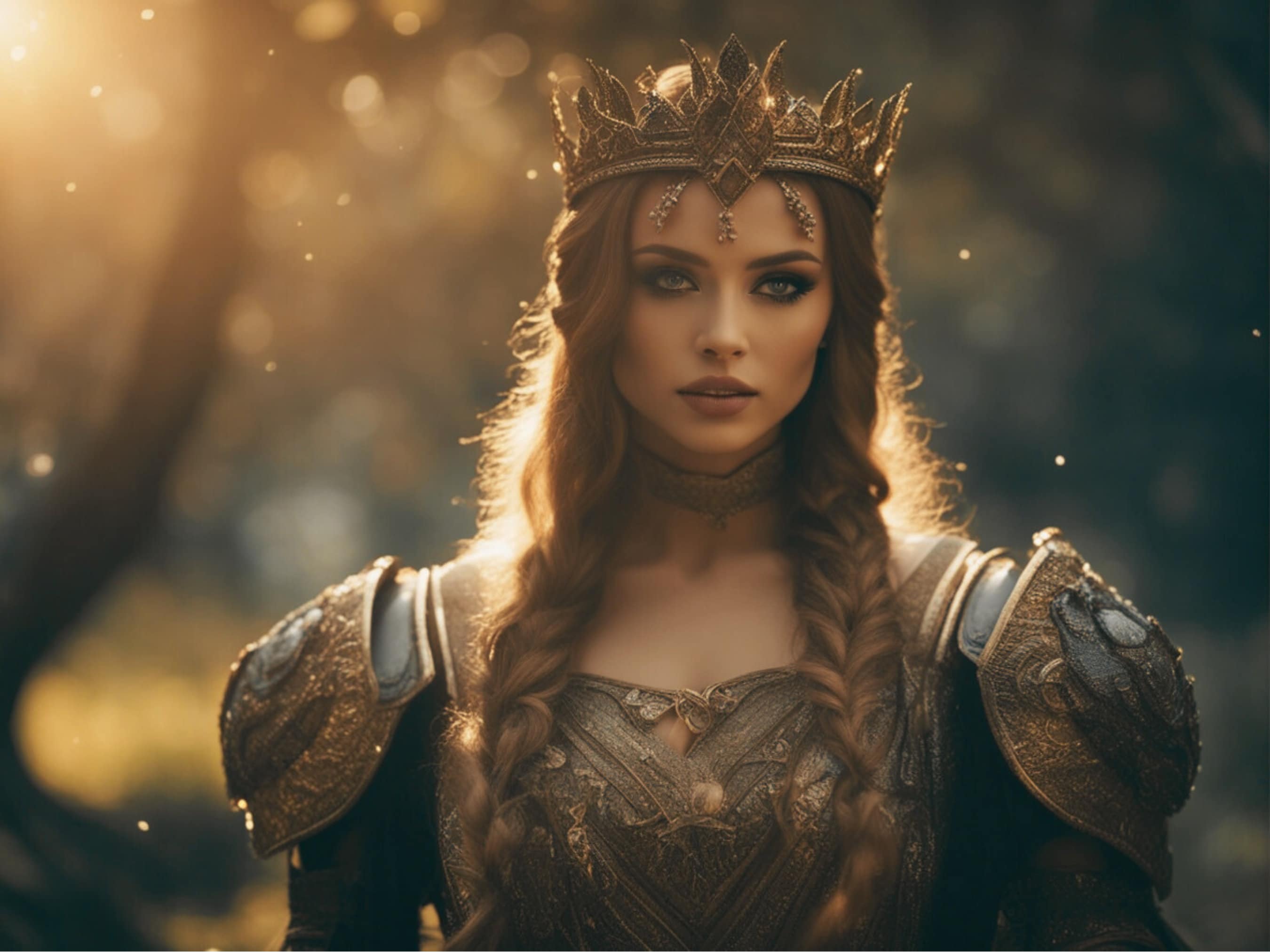 Digital Fantasy Artwork of a Lady - Etsy