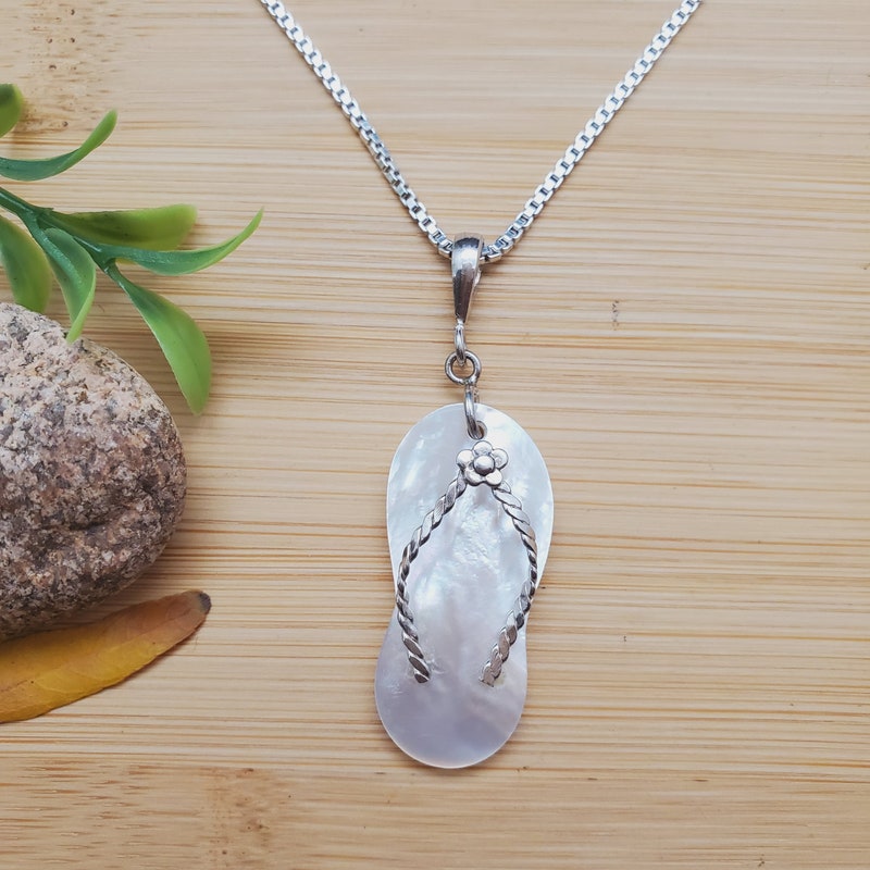 Pearl Flip Flops - Etsy