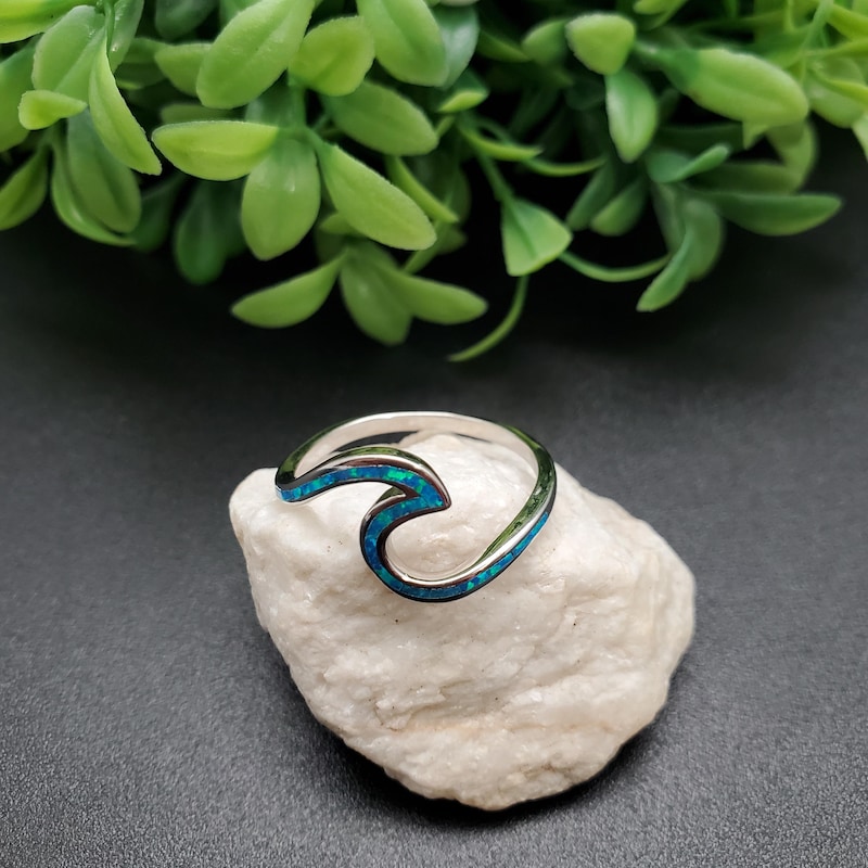 Wave Ring - Etsy