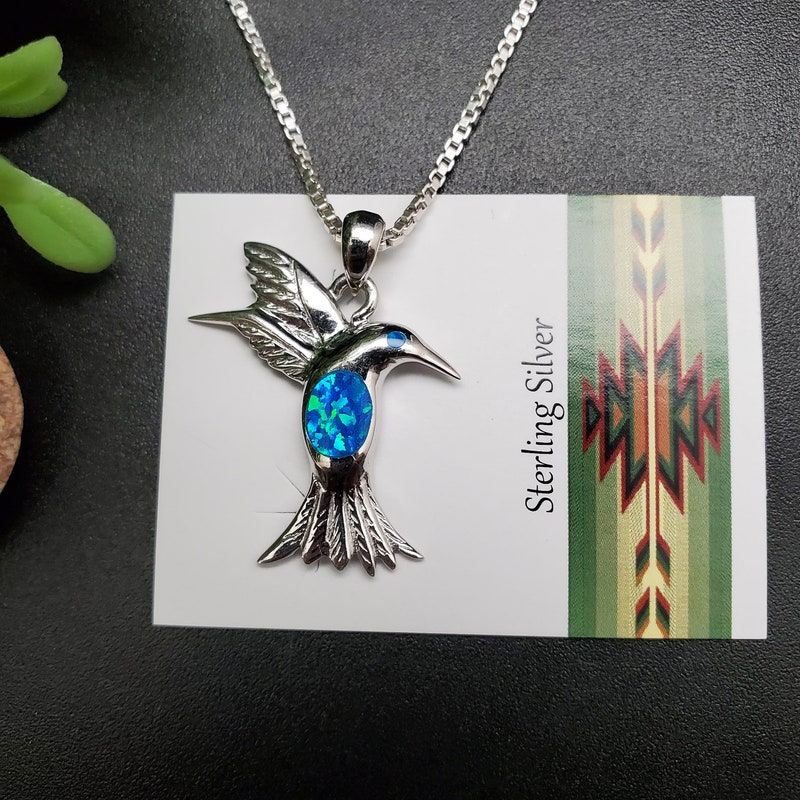 Hummingbird Necklace - Etsy