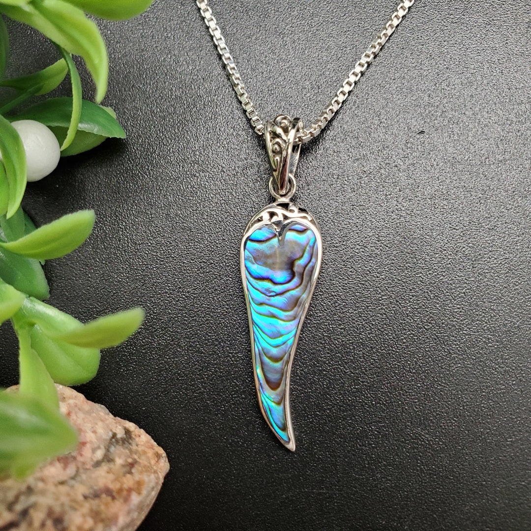 FFD #435 | Abalone Inlay Chile Pepper Necklace Pendant Option With ...