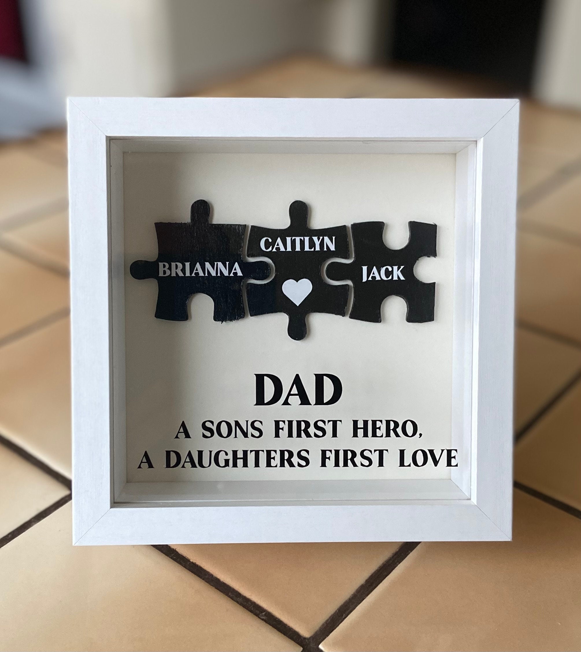 Father's Day Shadow Box - Etsy