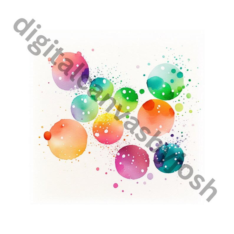Watercolor Color Splodges Clipart PNG Paint Splodges Clipart PNG ...