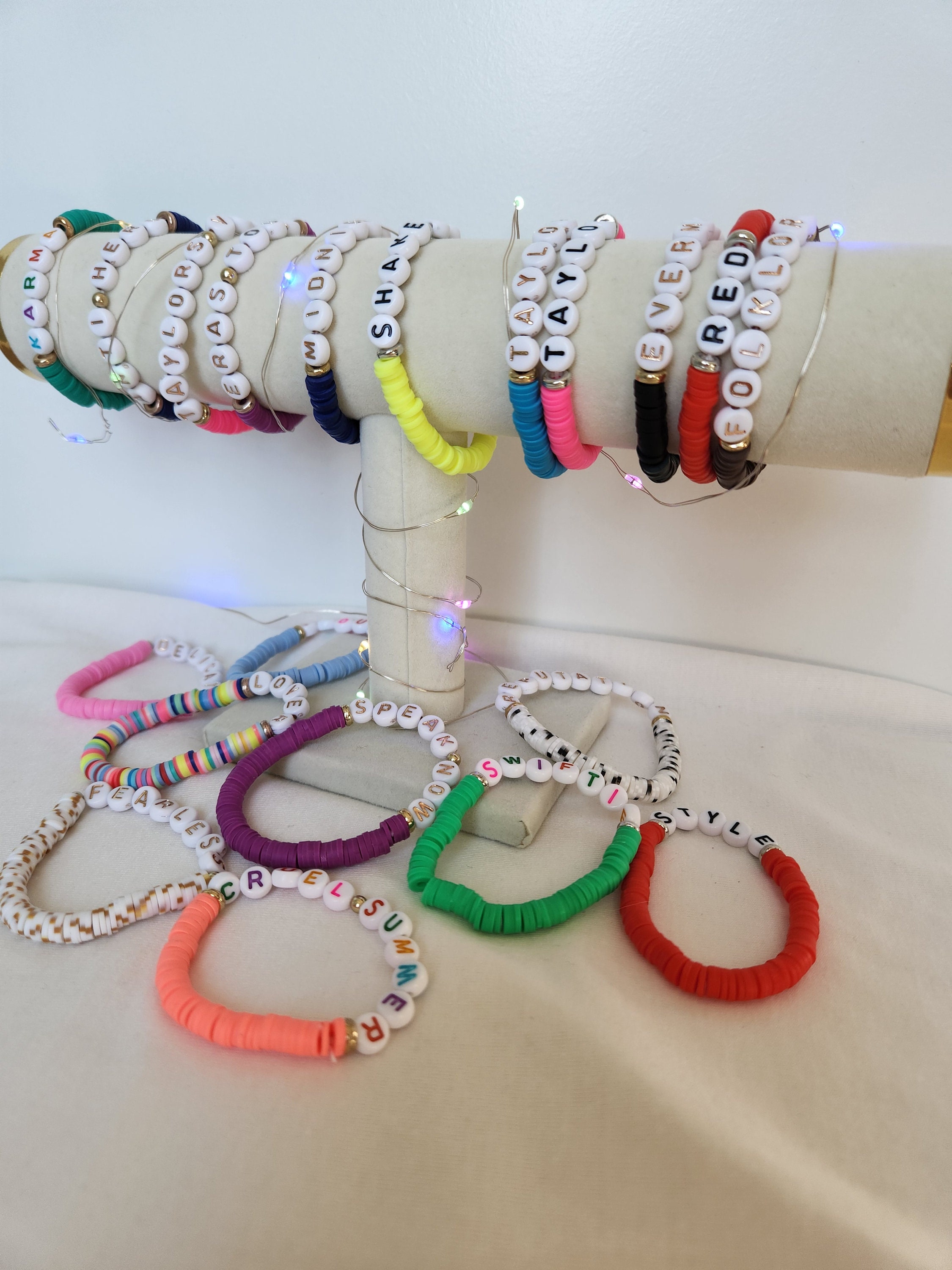 Taylor Swift Bracelet, Swiftie Friendship Bracelet, Eras Tour Bracelet ...