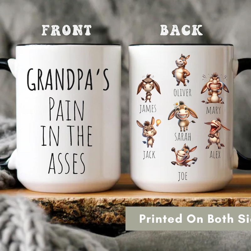 Funny Grandpa Coffee Mugs - Etsy