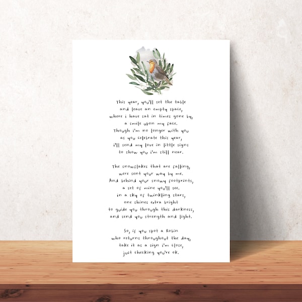 Poem of Lost Loved Ones Svg - Etsy