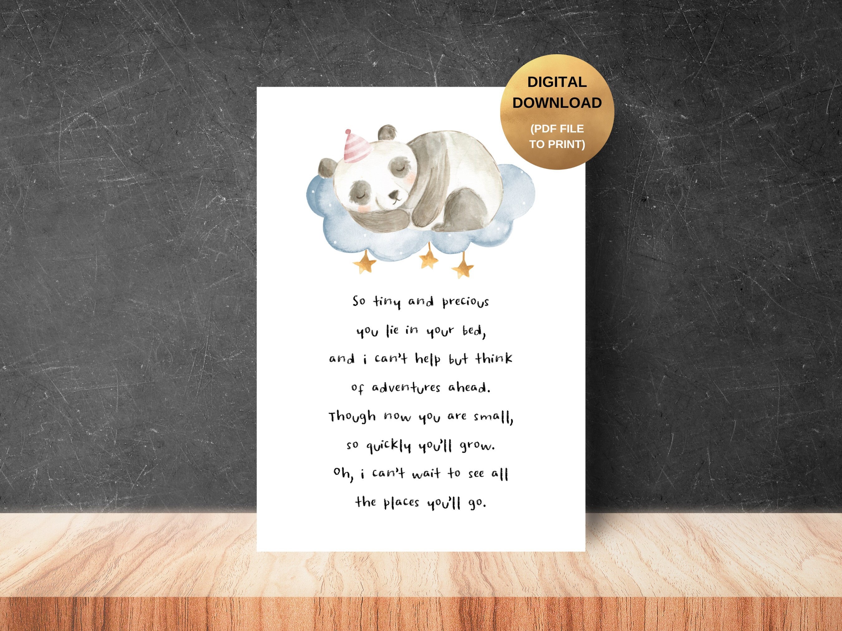 Welcome Little One Poem Welcome Baby Poem Etsy UK