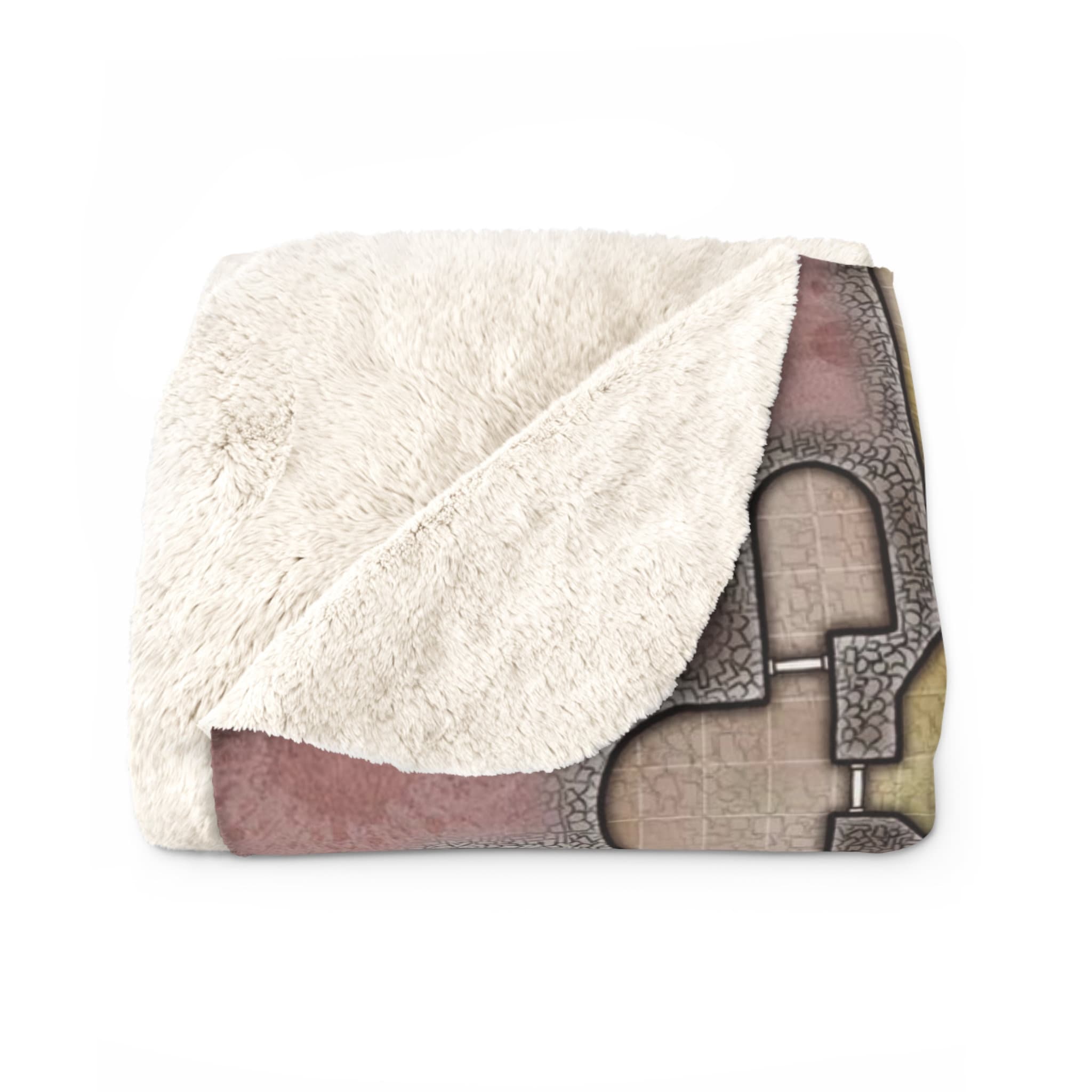 Dnd Throw Blanket Map , D20 Blanket, TTRPG Blanket, Dungeon Master ...