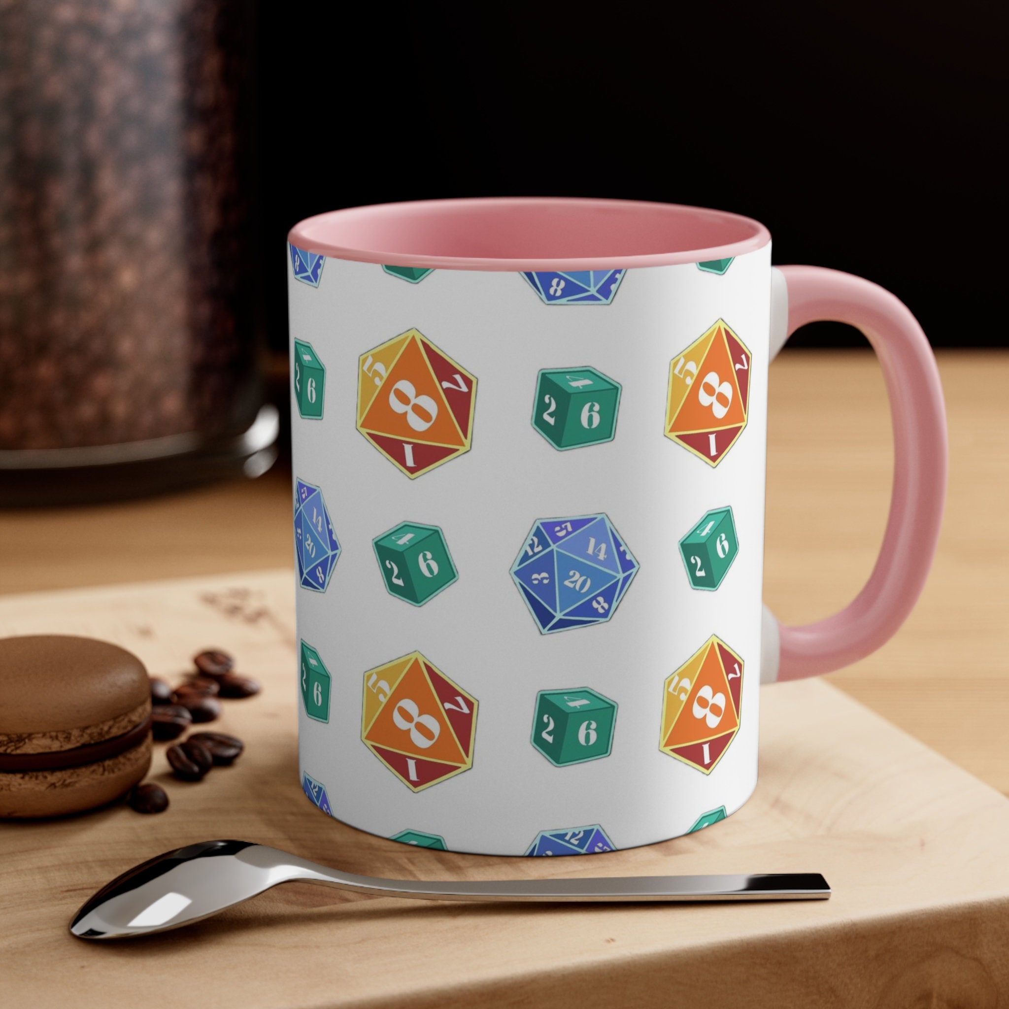 Dnd Coffee Mug, Mug Gift for Dnd Fan, Dnd Theme Mug, Dnd D20 Mug, Dnd ...