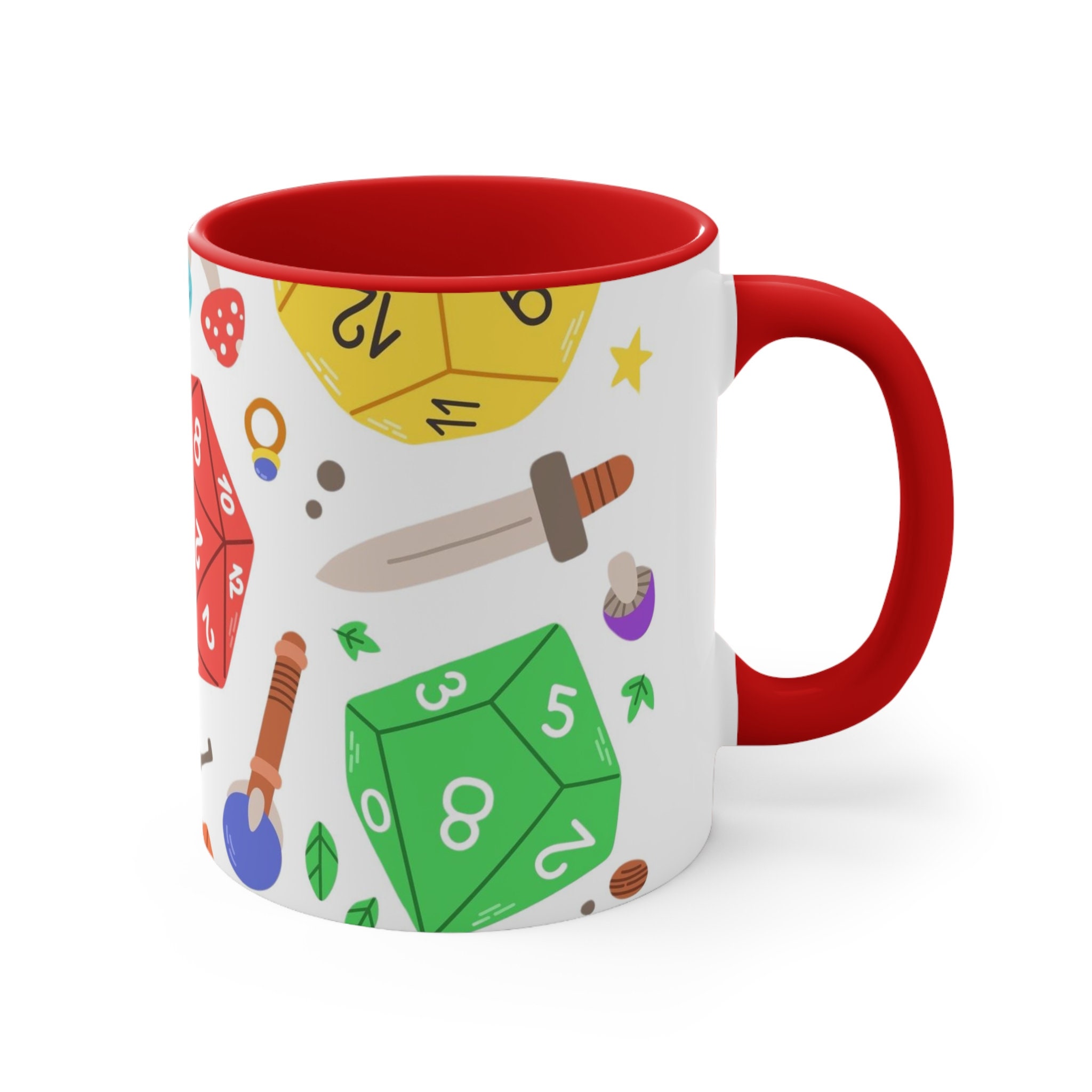 Dnd D20 Mug, Dnd Ceramic Mug, Dnd Coffee Mug, Mug Gift for Dnd Fan, Dnd ...