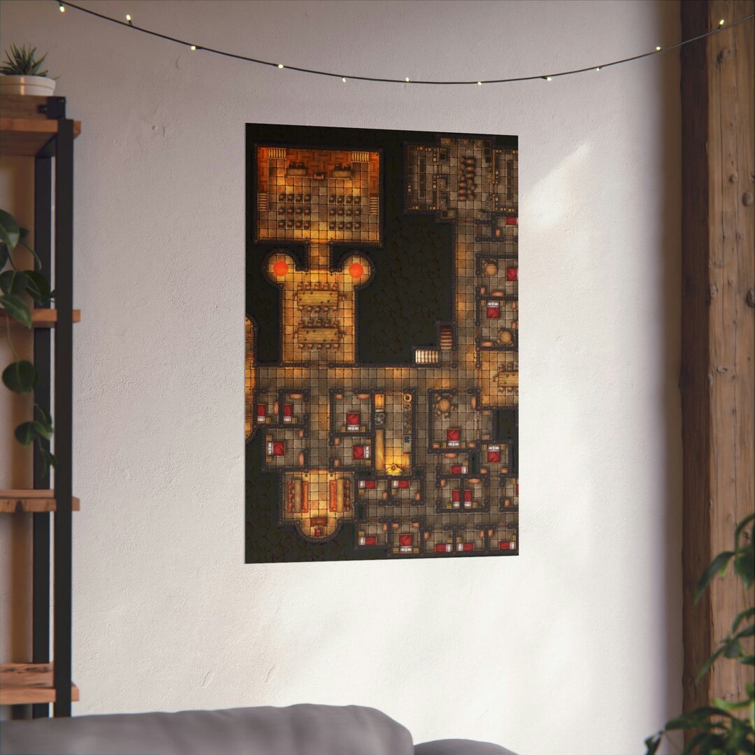 Dnd Graphic, Dnd Poster, Dnd Theme Art, Dnd D20 Artwork, Rpg Print ...